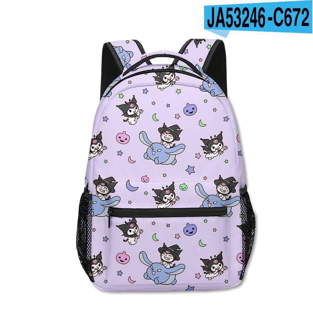 Kromi Cartoon Backpacks Anime Bag Laptop Backpack Daypack 3D Printed ...