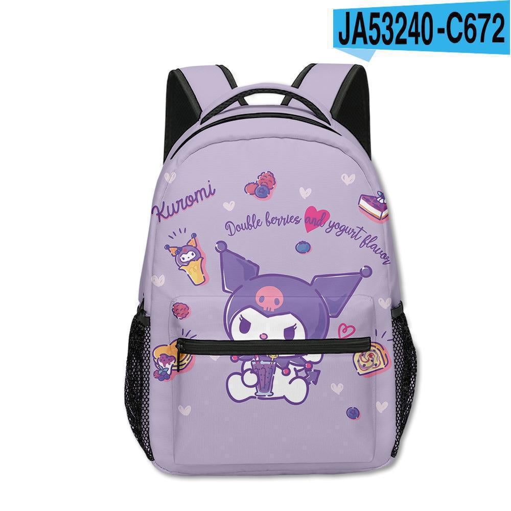 Kromi Cartoon Backpacks Anime Bag Laptop Backpack Daypack 3D Printed ...