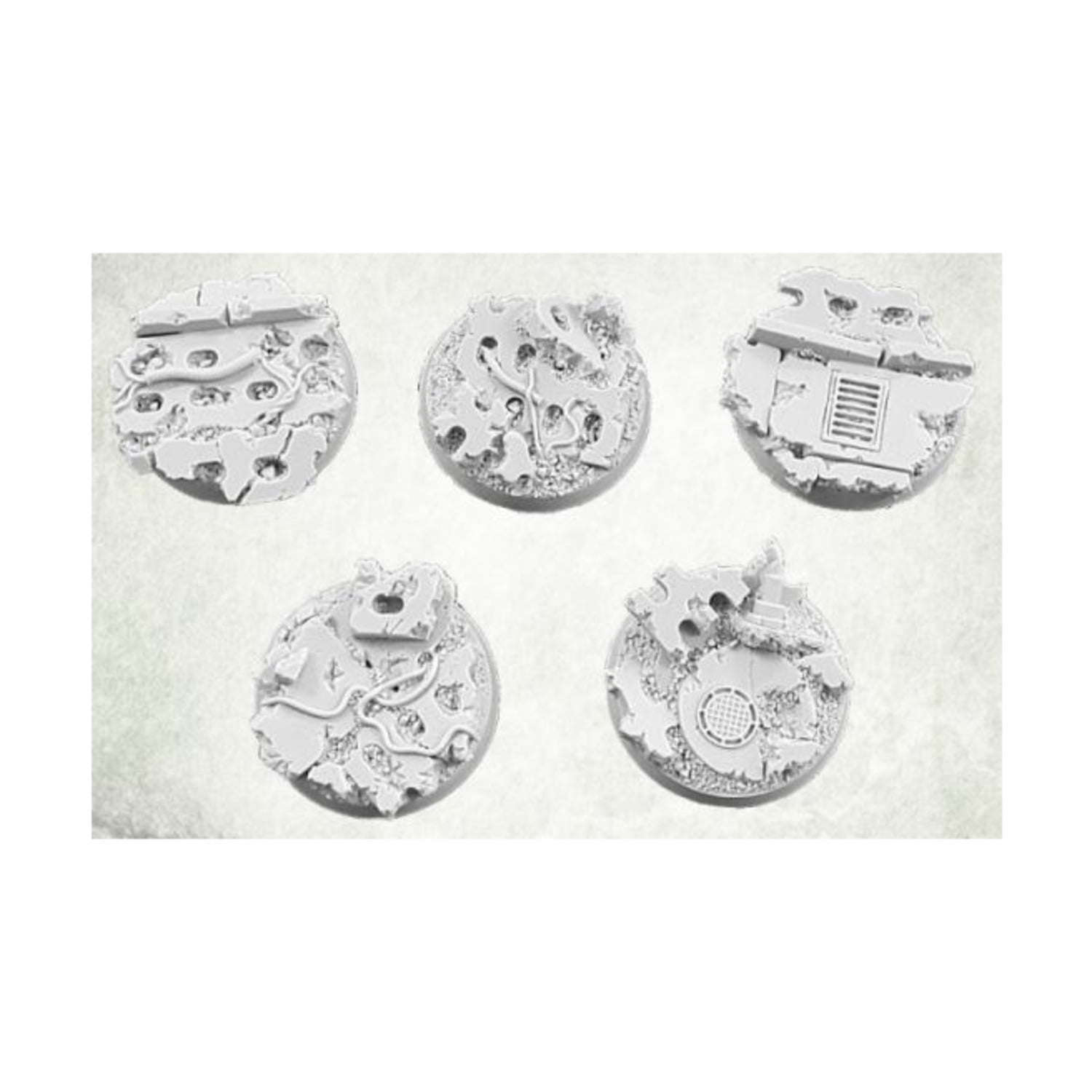 Kromlech 40mm Round Base - Concrete Slabs #2 New - Walmart.com