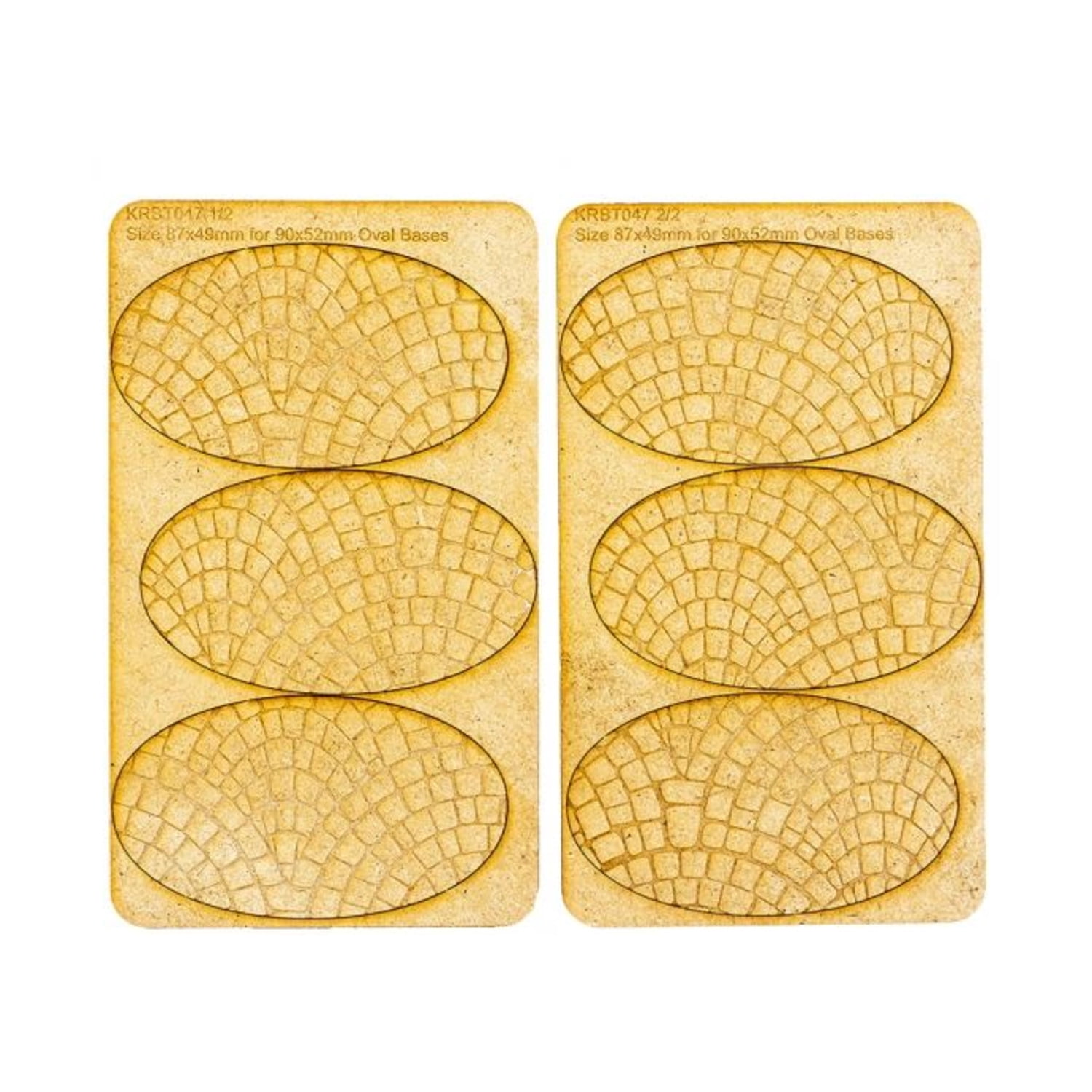 Kromlech Cobblestone - 90x52mm Oval Base Toppers New - Walmart.com