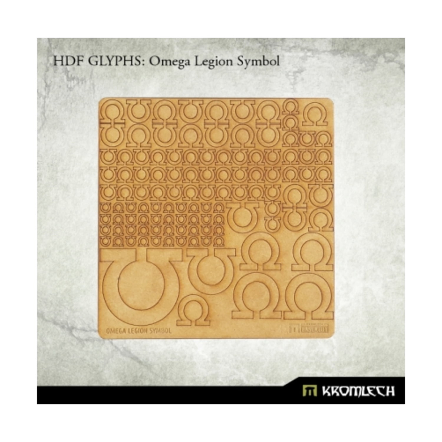 Kromlech HDF Glyphs - Omega Legion Symbol New - Walmart.com