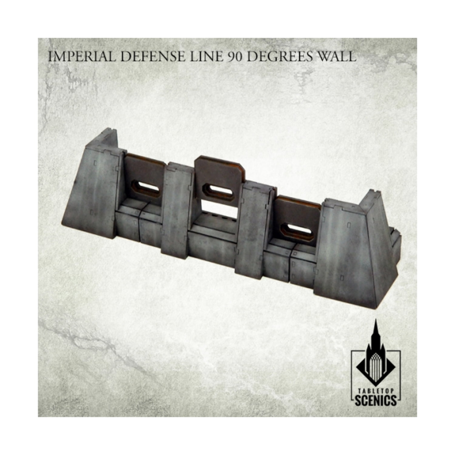 Kromlech Imperial Defense Line - 90 Degree Wall New - Walmart.com