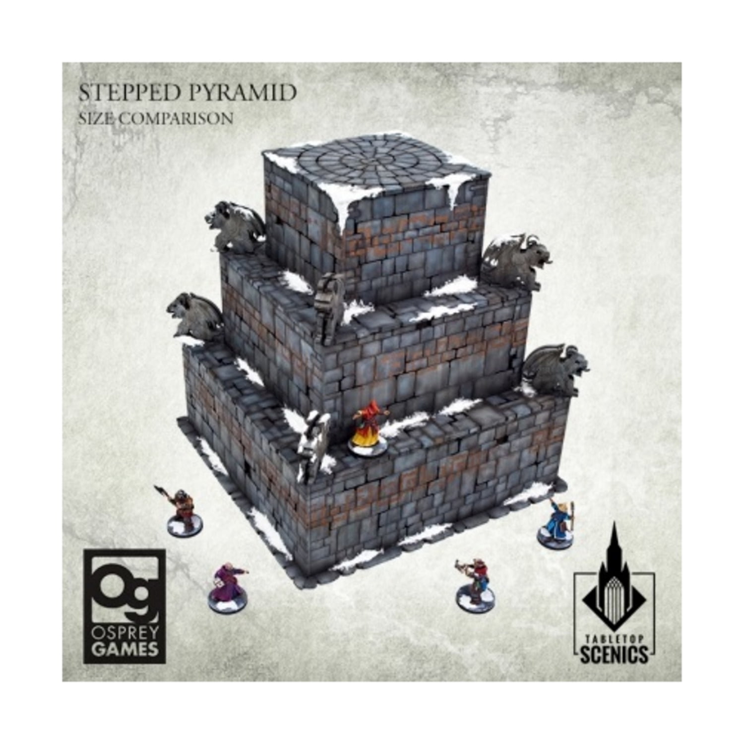 Kromlech Tabletop Scenics: Stepped Pyramid (Frostgrave) - Walmart.com