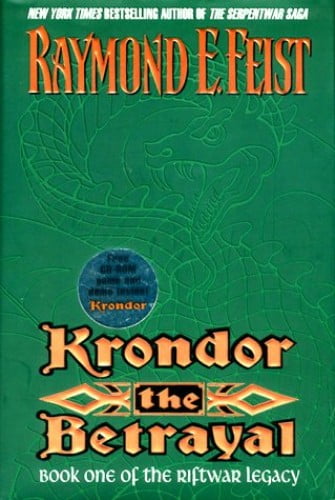Pre-Owned Krondor the Betrayal:: Book One of the Riftwar Legacy [With ...
