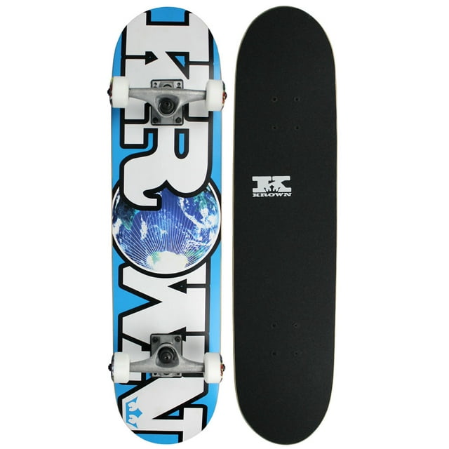 Krown Skateboard Rookie Blue World Complete - Walmart.com