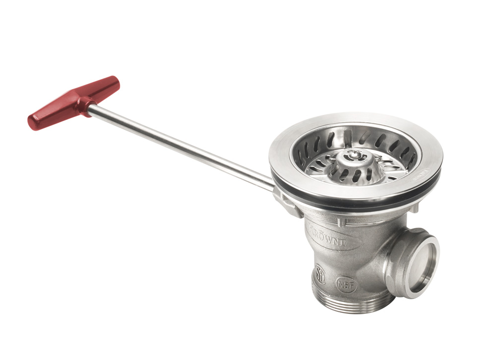 Krowne 22-850 Diamond Series Ball Valve Twist Drain, 1-1/4" overflow ...