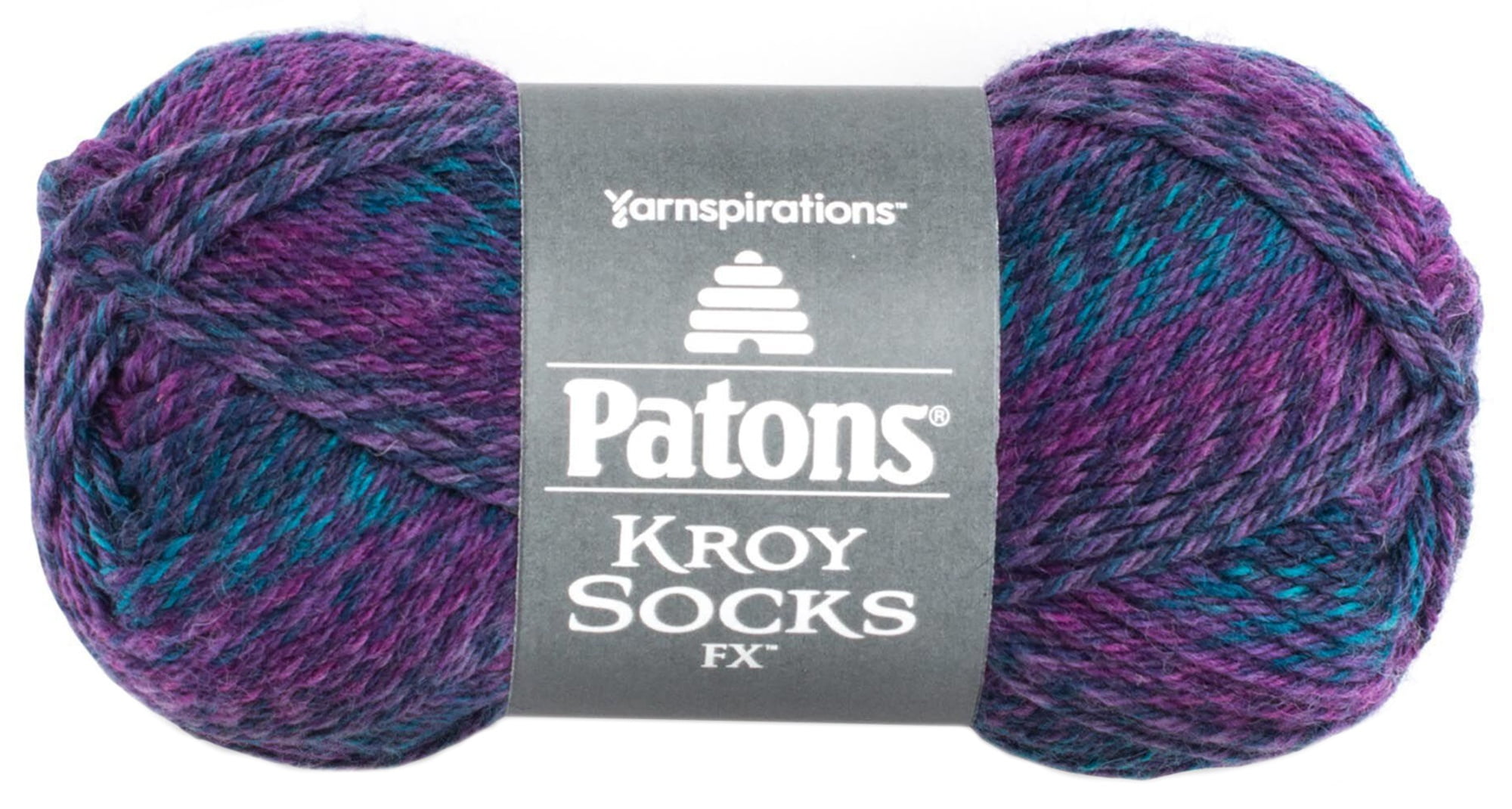 Spinrite Patons Kroy Socks FX Yarn - Celestial, 1 Pack of 1 Skein ...