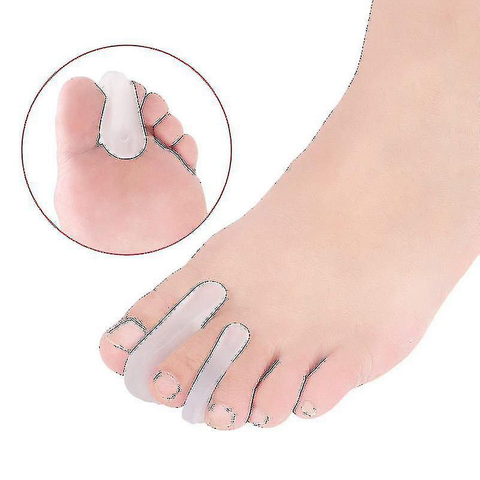 Krpc-gel Toe Separators - Toe Spacers - To Straighten Overlapping Toes ...