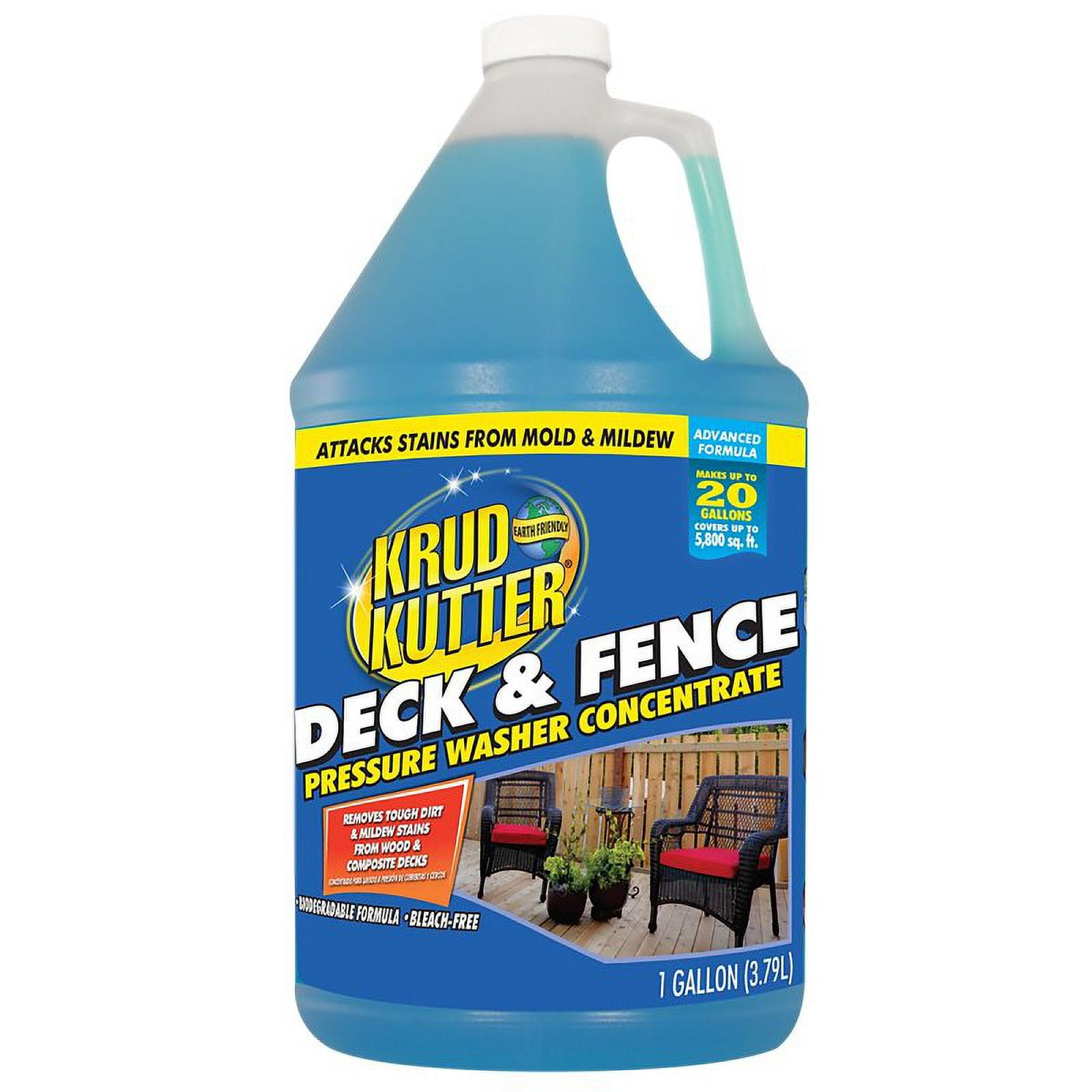 Krud Kutter Advanced Formula 385465 Deck and Fence Pressure Washer ...
