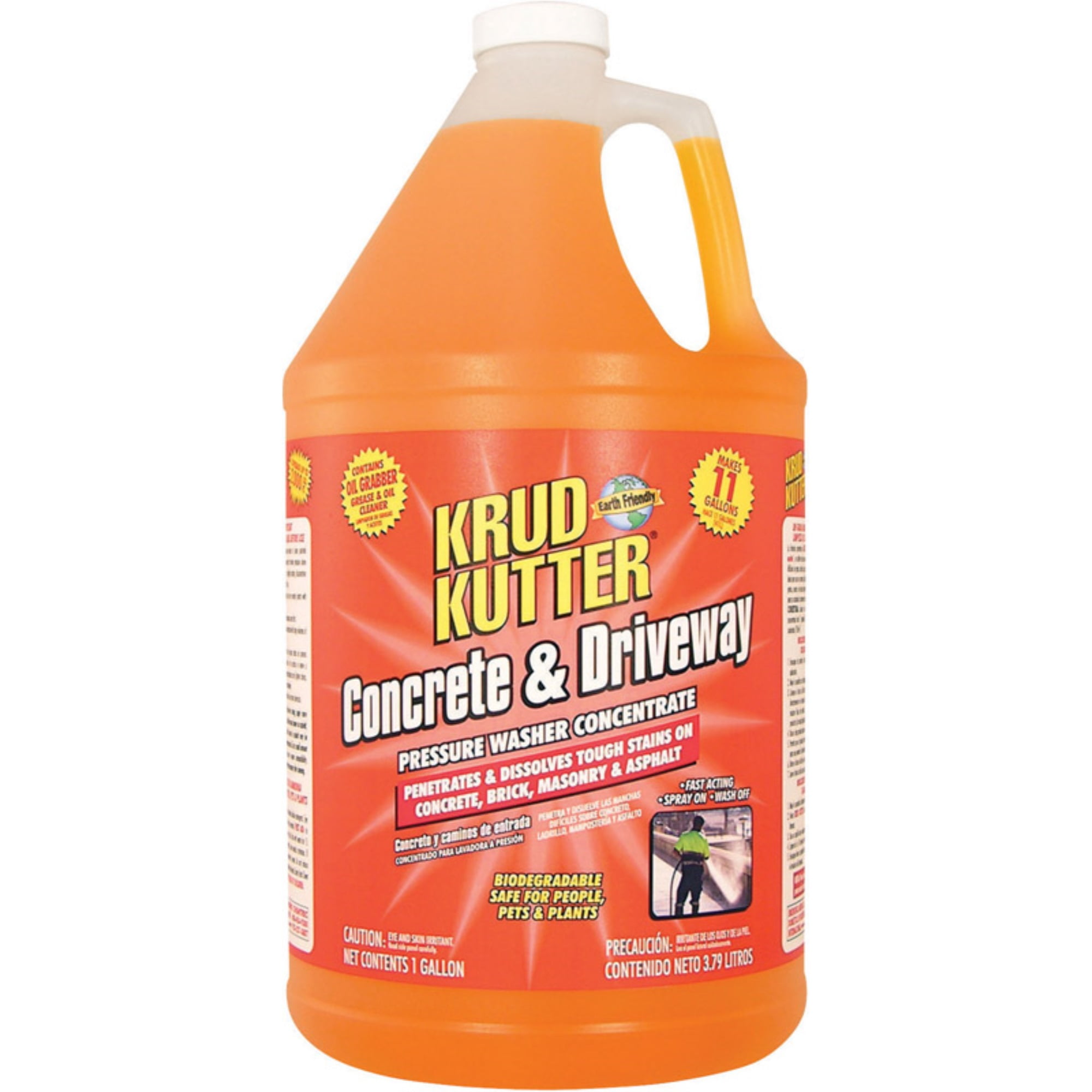 Krud Kutter Gallon Pressure Washer Concentrate for Patio, Driveway ...