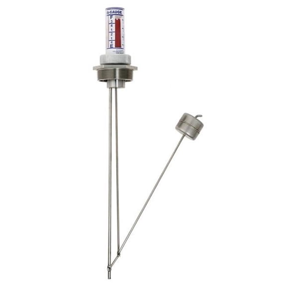 Krueger Sentry Gauge H-1.5-17-S3 1.5 in. NPT Type H Level 3 Therma ...