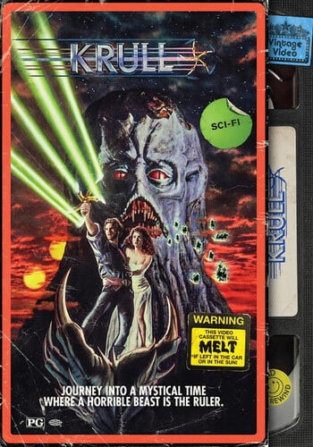Krull (Retro VHS Packaging) - Walmart.com