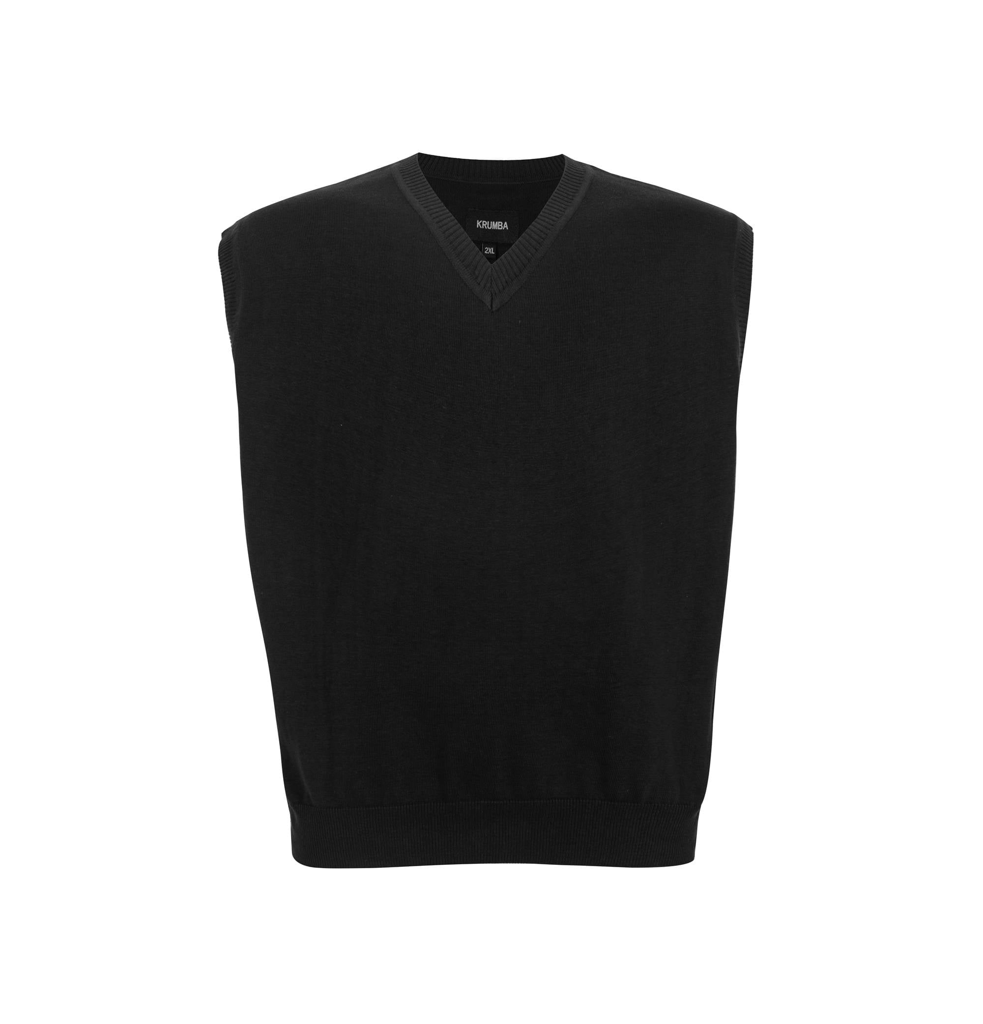 Krumba Men Plus Size Knit Big & Tall V Neck Oversized Pullover Sweater ...