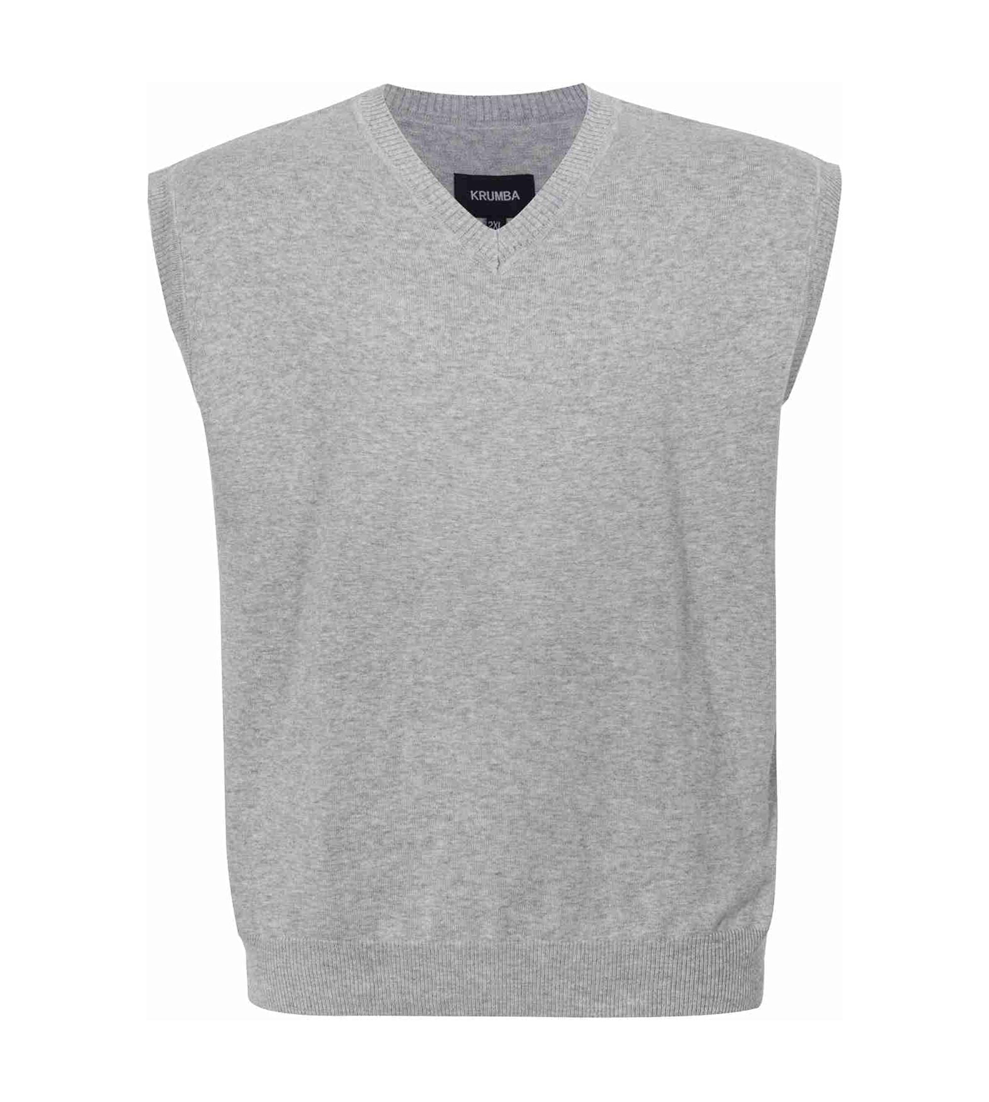 Krumba Men Plus Size Knit Big & Tall V Neck Oversized Pullover Sweater ...