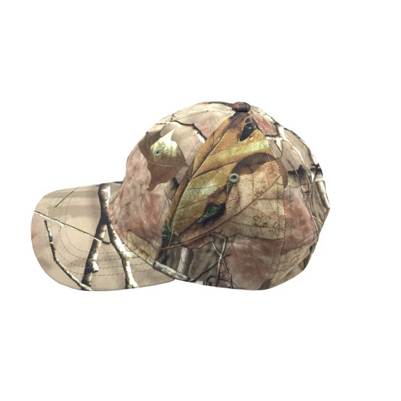 Huntworth Men's Reversible Camo to Blaze Fleece Hunting Cap One Size ...