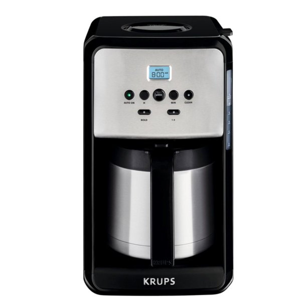 Krups Savoy Turbo 12-Cup Coffee Maker | Silver - Walmart Business Supplies