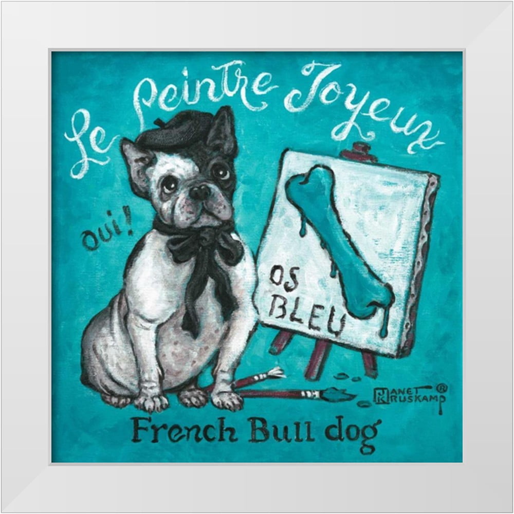 Kruskamp, Janet 15x15 White Modern Wood Framed Museum Art Print Titled ...