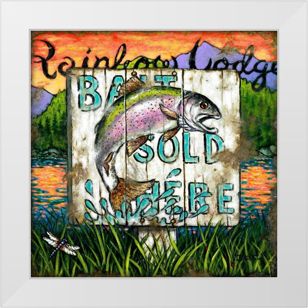 Kruskamp, Janet 20x20 White Modern Wood Framed Museum Art Print Titled ...