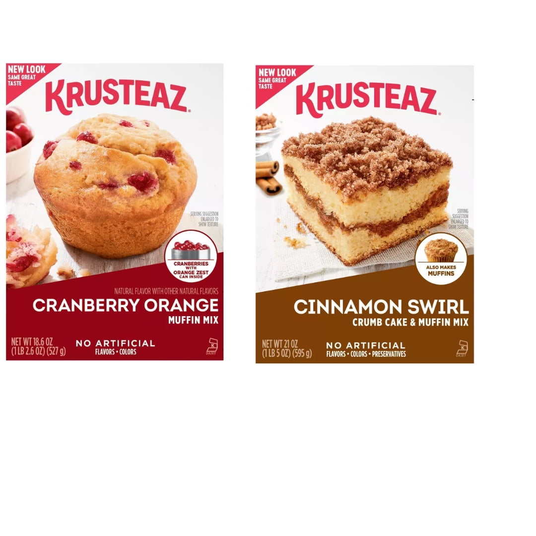 Krusteaz Banana Nut Muffin Mix - 15.4oz & Krusteaz Gluten Free Double ...