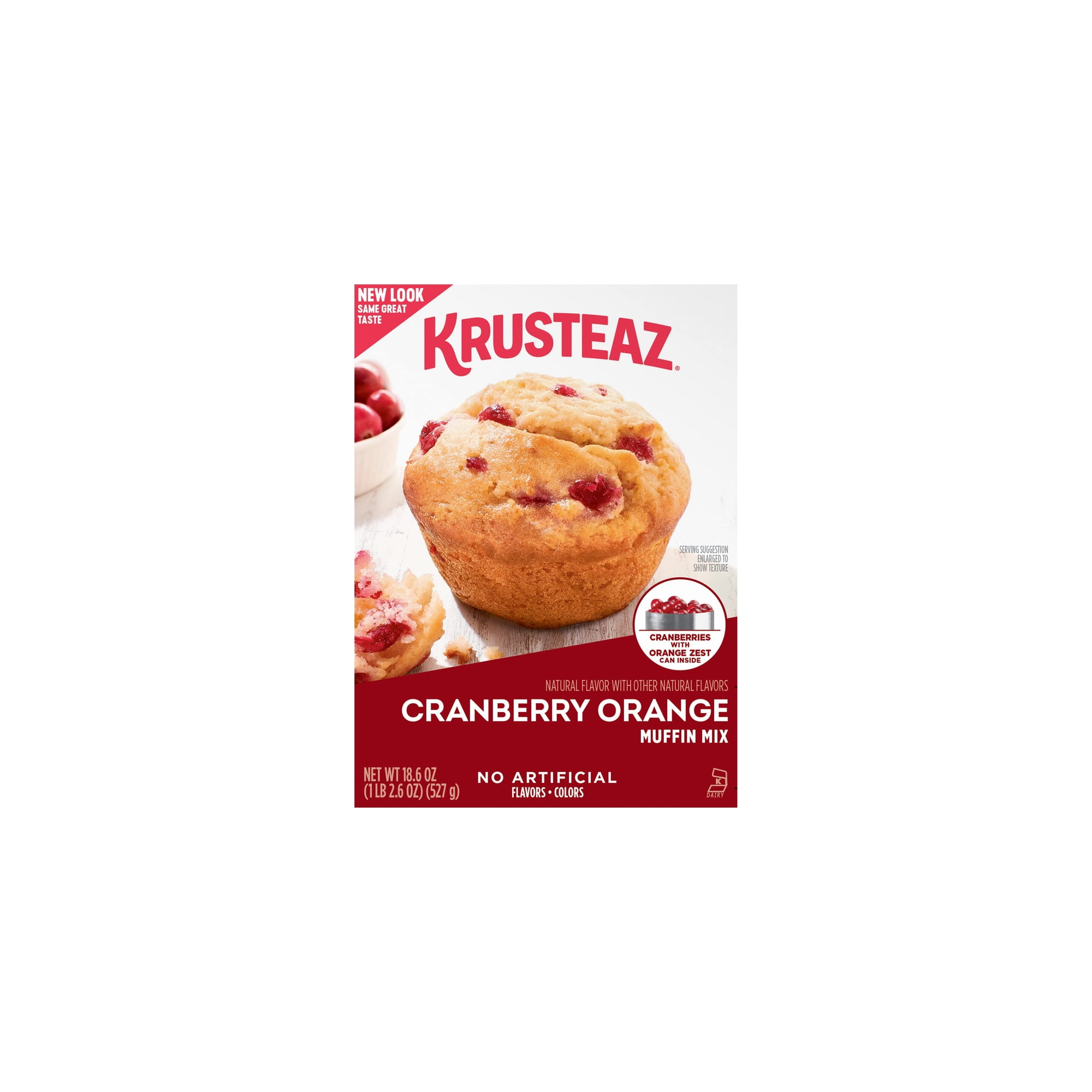 Krusteaz Cranberry Orange Muffin Mix (Pack of 48) - Walmart.com