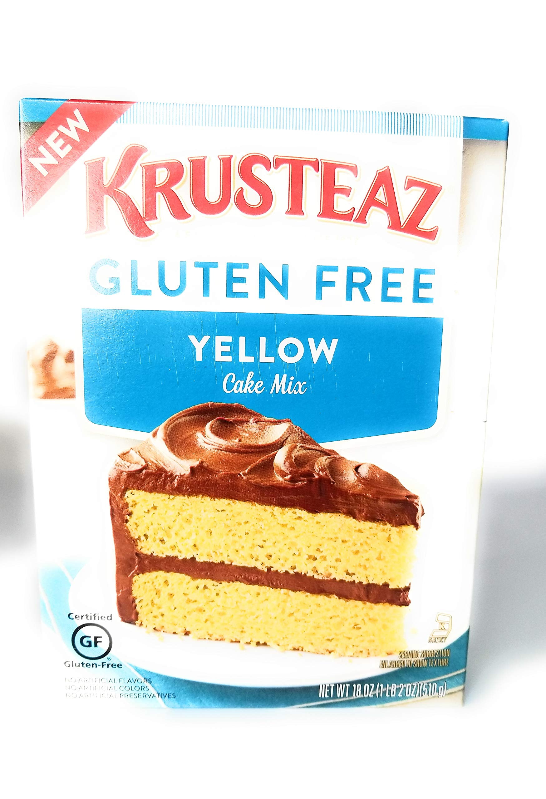 Krusteaz Gluten Free Yellow Cake Mix 18 Ounce Pack Of 2 - Walmart.com