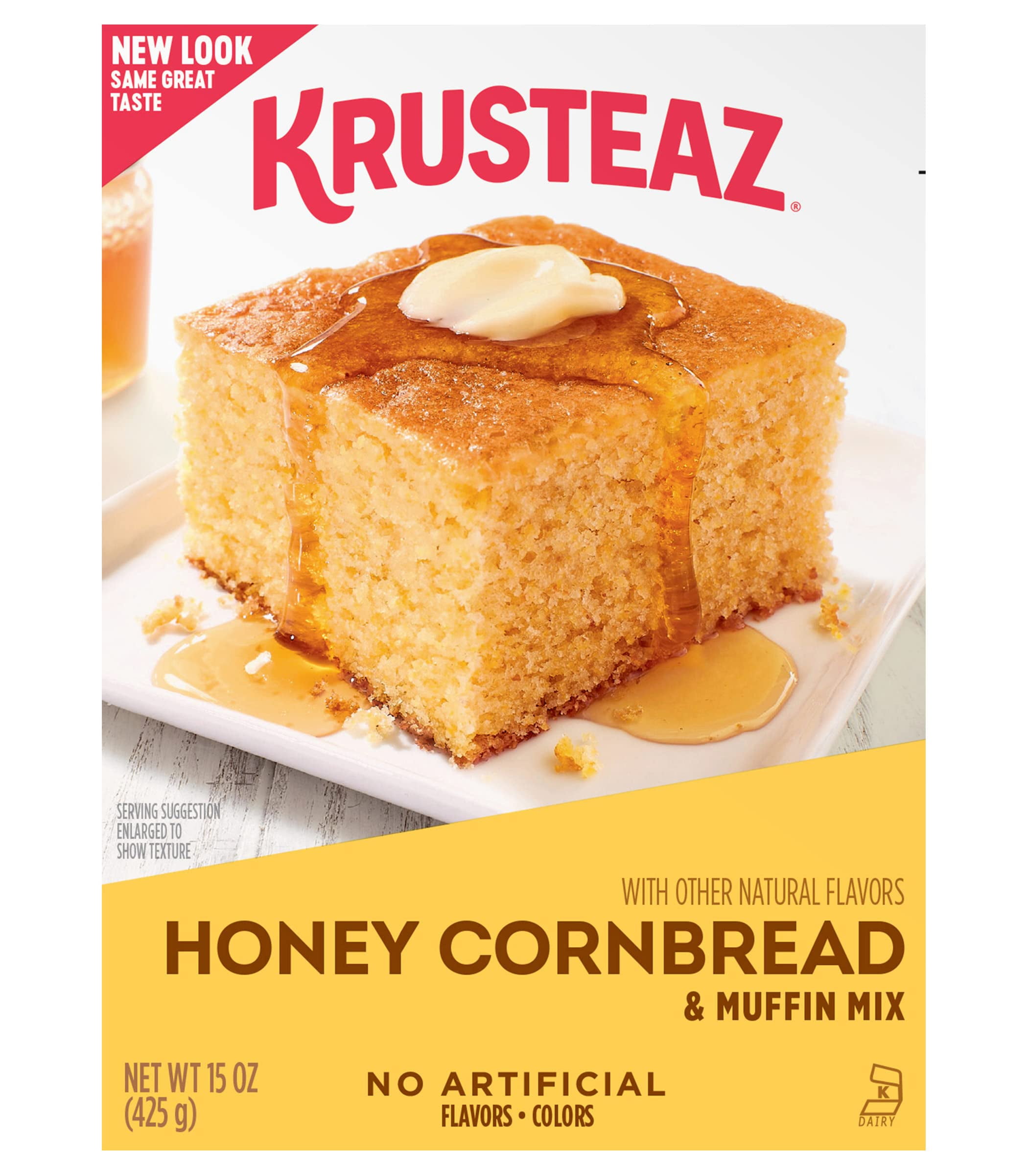 Krusteaz Honey Cornbread And Muffin Mix - No Artificial Colors Or ...