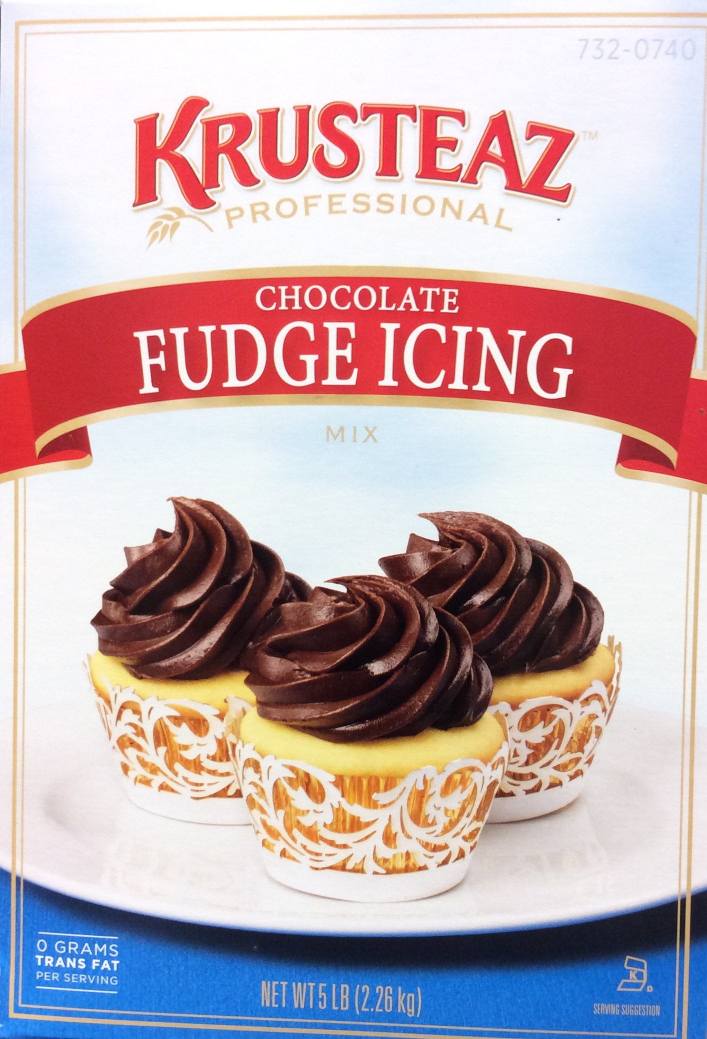 Krusteaz Icing Mixes - Creamy Fudge, 5-Pounds - Walmart.com