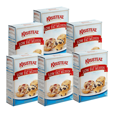 Krusteaz Professional 4.5 lbs / 2.04 kg All-Purpose Low-Fat Muffin Mix ...