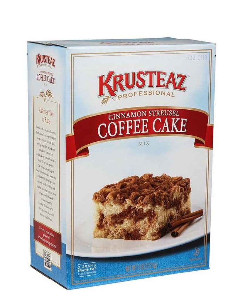 Krusteaz Professional Cinnamon Streusel Coffee Cake Mix, 7 Pound, Pack ...