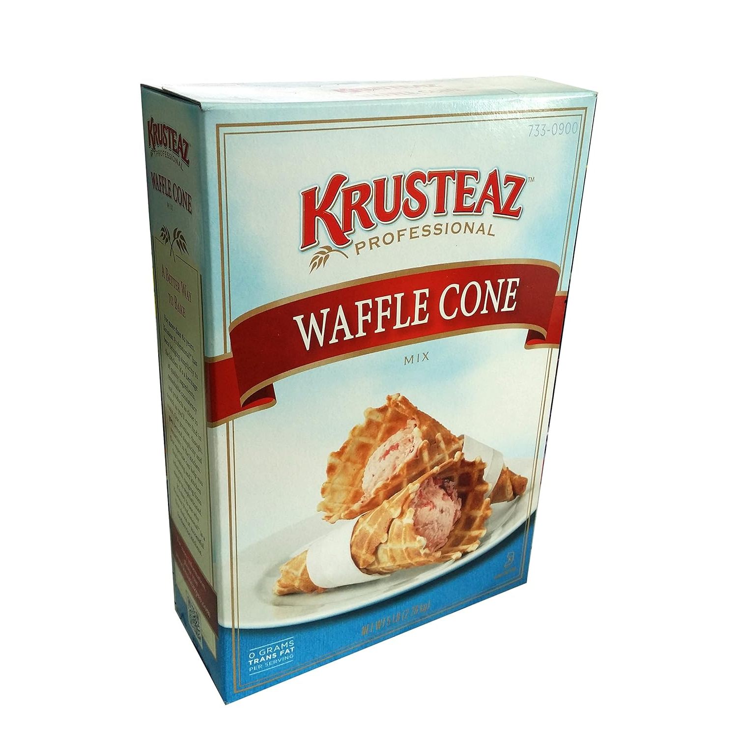 Krusteaz Professional Waffle Cone Mix - 5 lbs - One Box - Walmart.com
