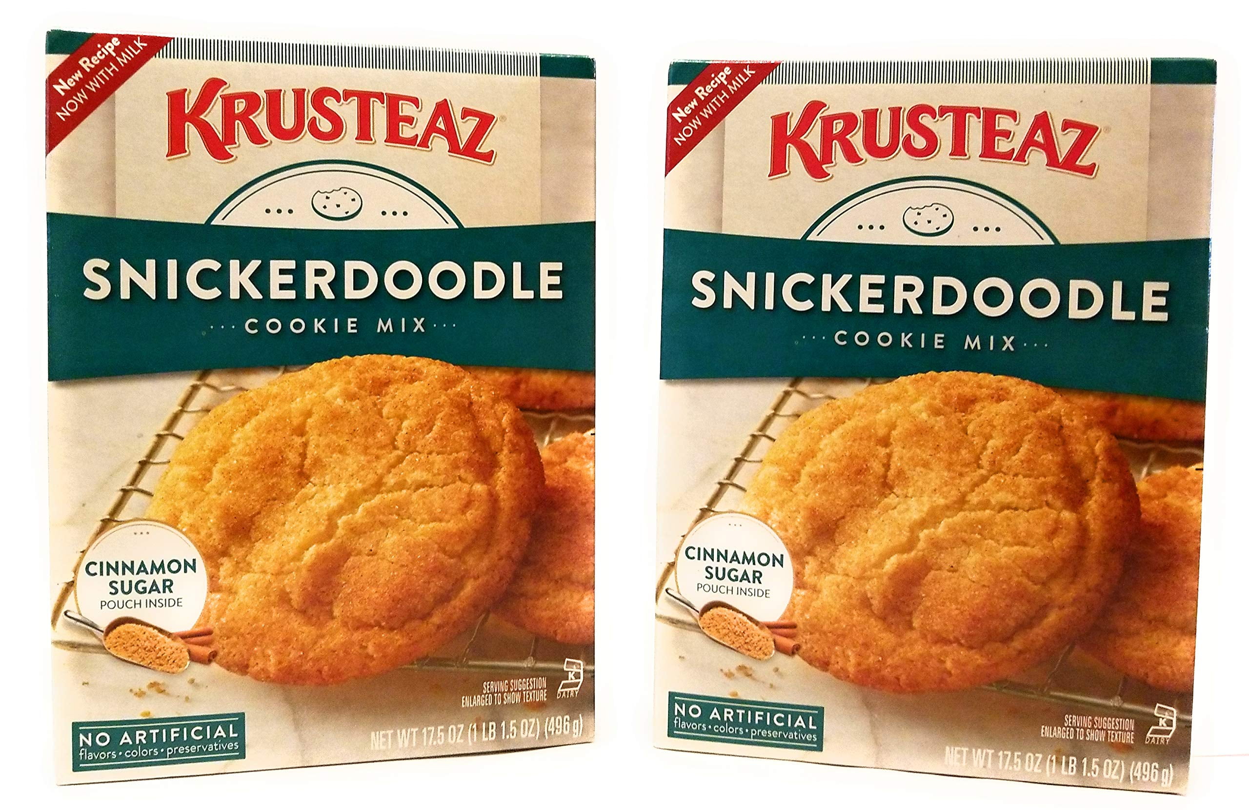 Krusteaz Snickerdoodle Cookie Mix, 17.5-Ounce Boxes (Pack Of 2 ...