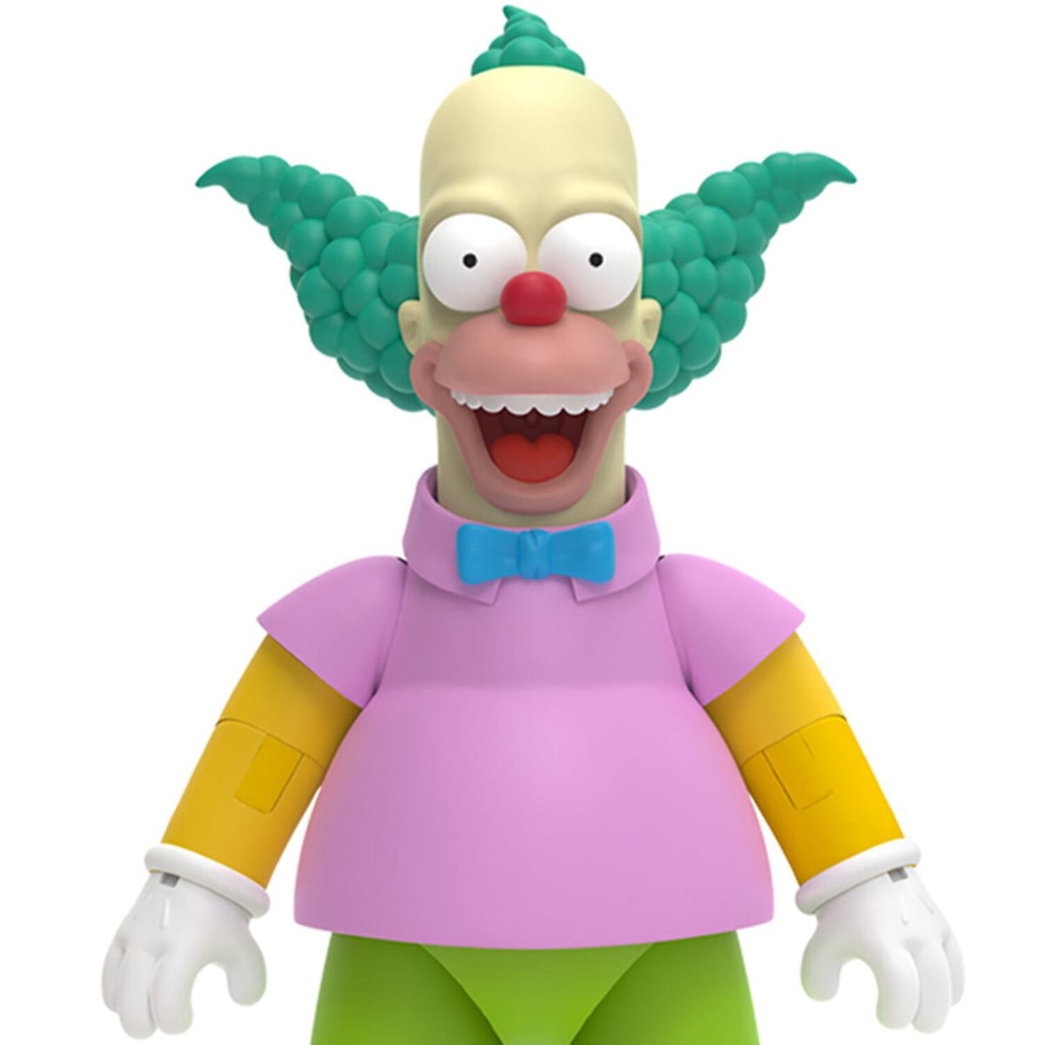 Super7 Collectible Kids Action Figure - Krusty The Clown 7-inch Scale ...