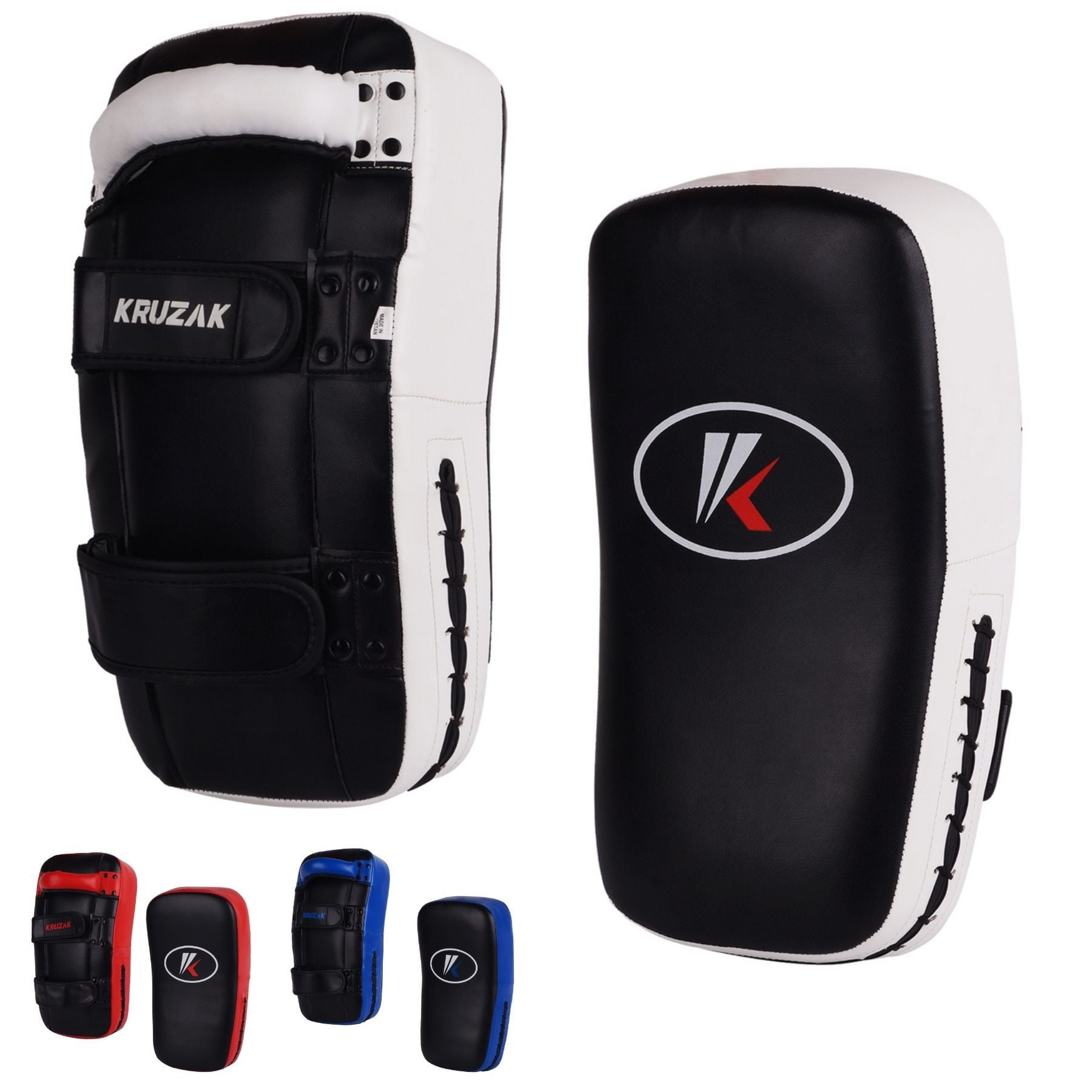 Free Shipping! Kruzak Muay Thai Kick Pad for Training, Kicking Strike Shield for Kickboxing ...