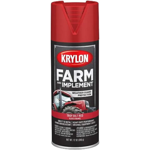 Krylon 1960 Troy Bilt Red Farm & Implement 12 oz Aerosol Paint ...