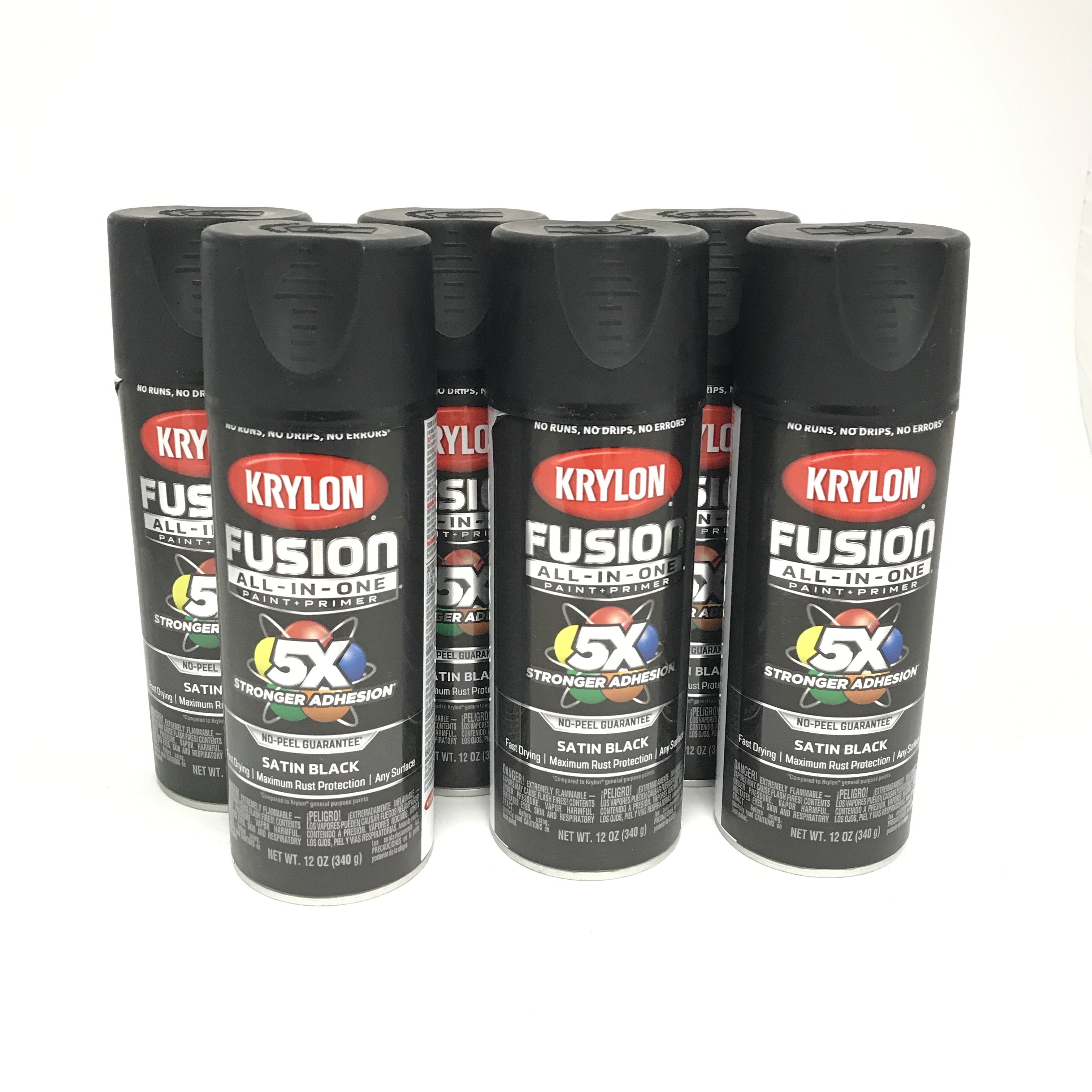 Krylon Satin Black