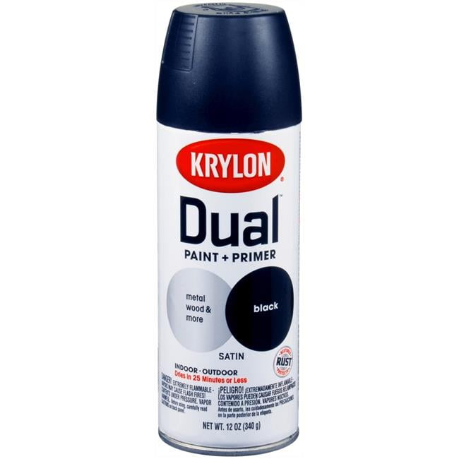Krylon 425-K08823001 12 oz Dual Superbond Paint & Primer, Fast Dry ...