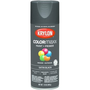 Krylon Satin Black