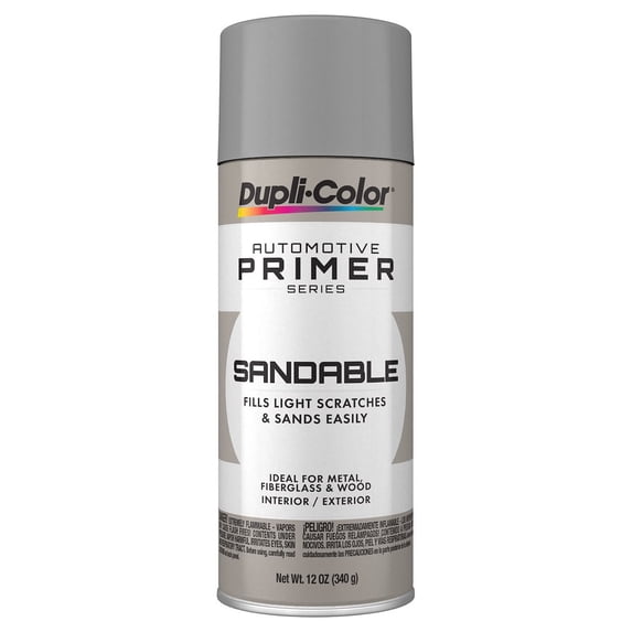 Dupli-Color Automotive Paint - Multi-Purpose Sandable Primer, Light ...