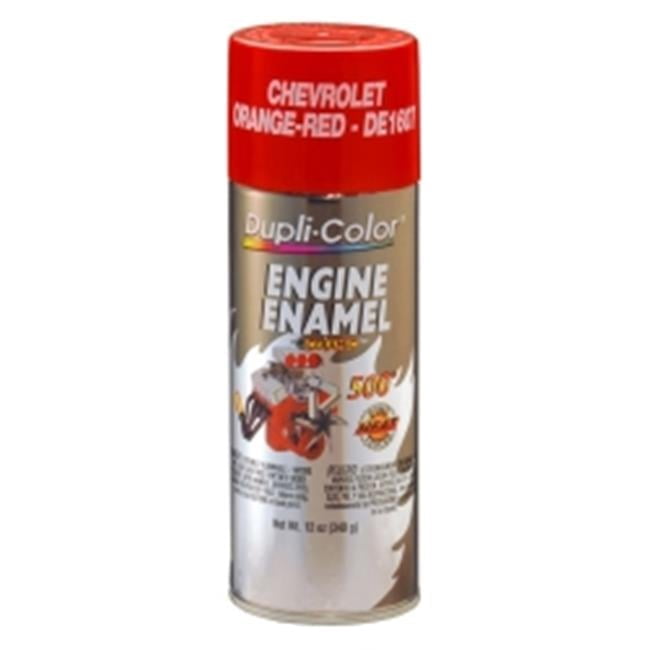 Krylon DE1607 Engine Enamel Paint - Chevrolet Orange Red - Walmart.com