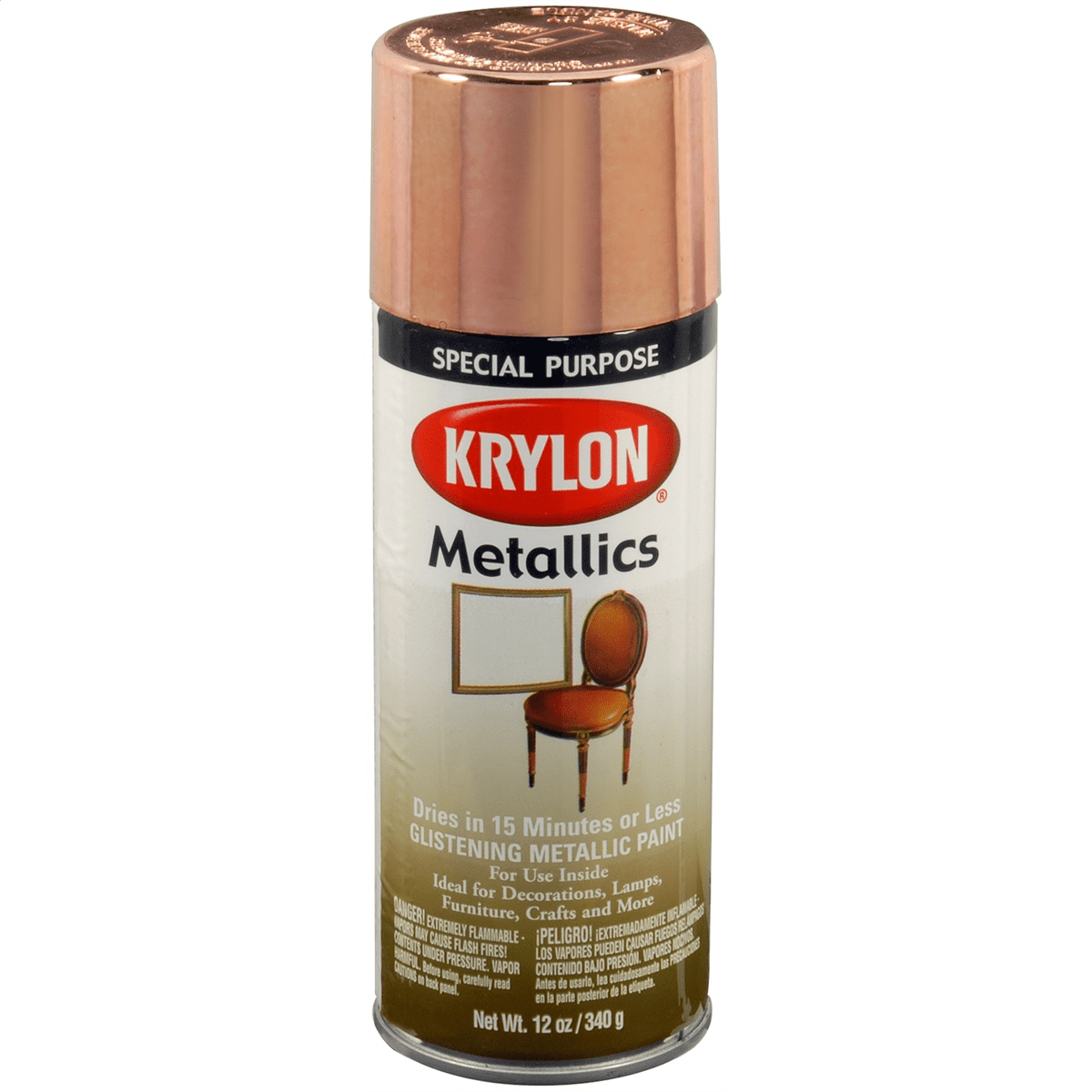 Krylon Metallic Paints Copper Metallic 12 oz. - Walmart.com