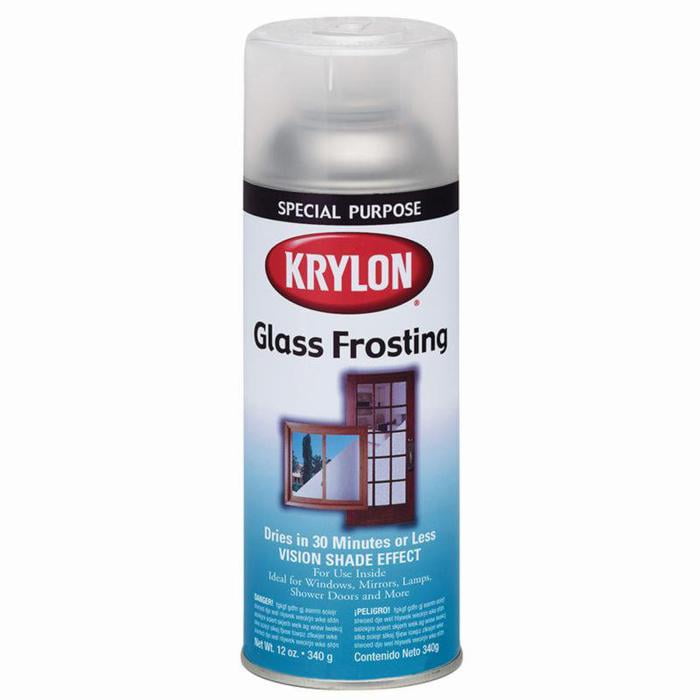 Krylon I00810 Special Purpose Frosted Glass Spray Paint, 12 oz ...