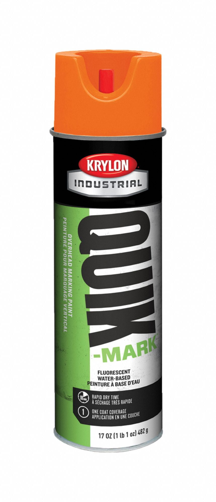 Krylon Industrial Marking Paint,20 oz,Fluorescent Orange K04003000 ...