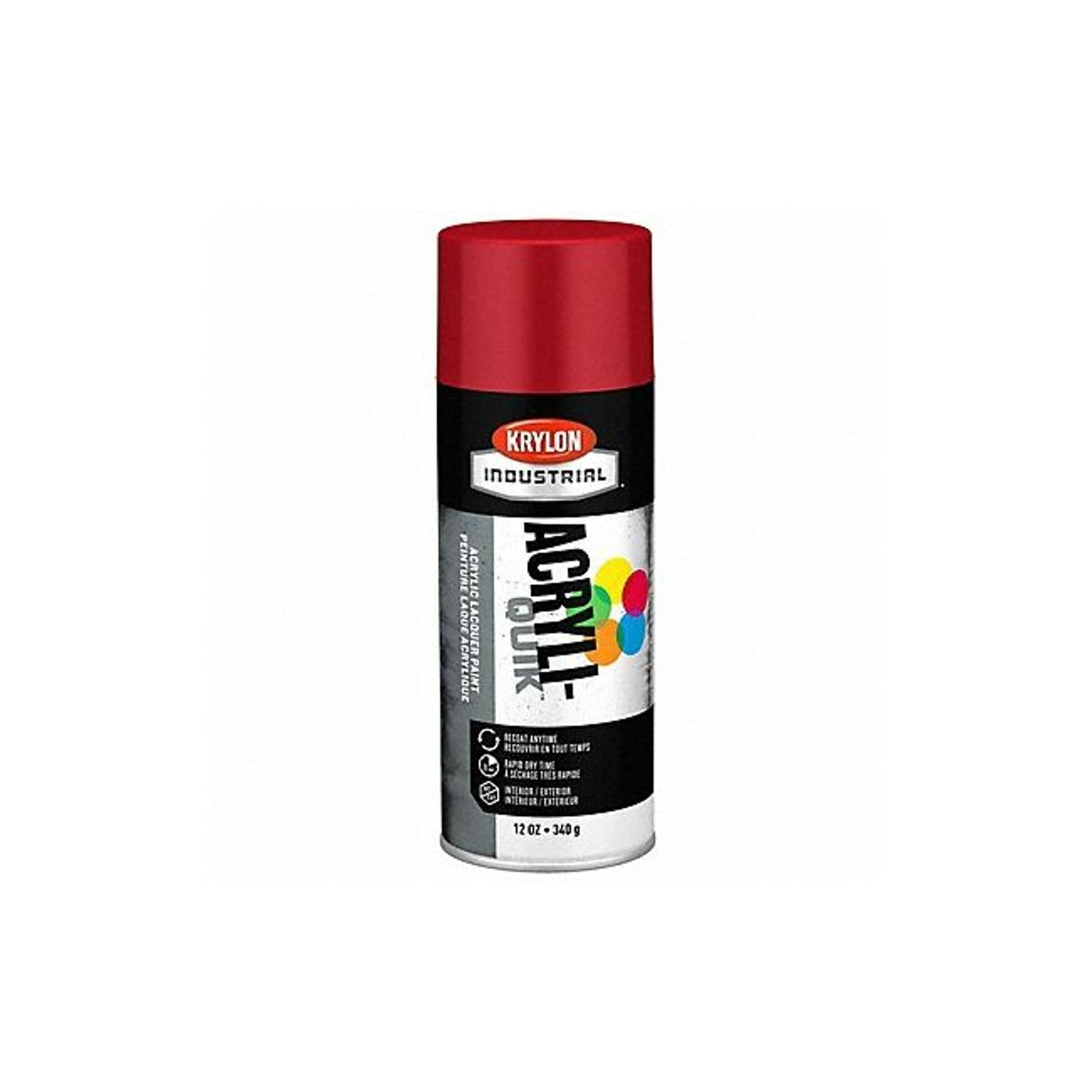 Krylon Industrial Spray Paint,Banner Red,Gloss K02108A07 - Walmart.com