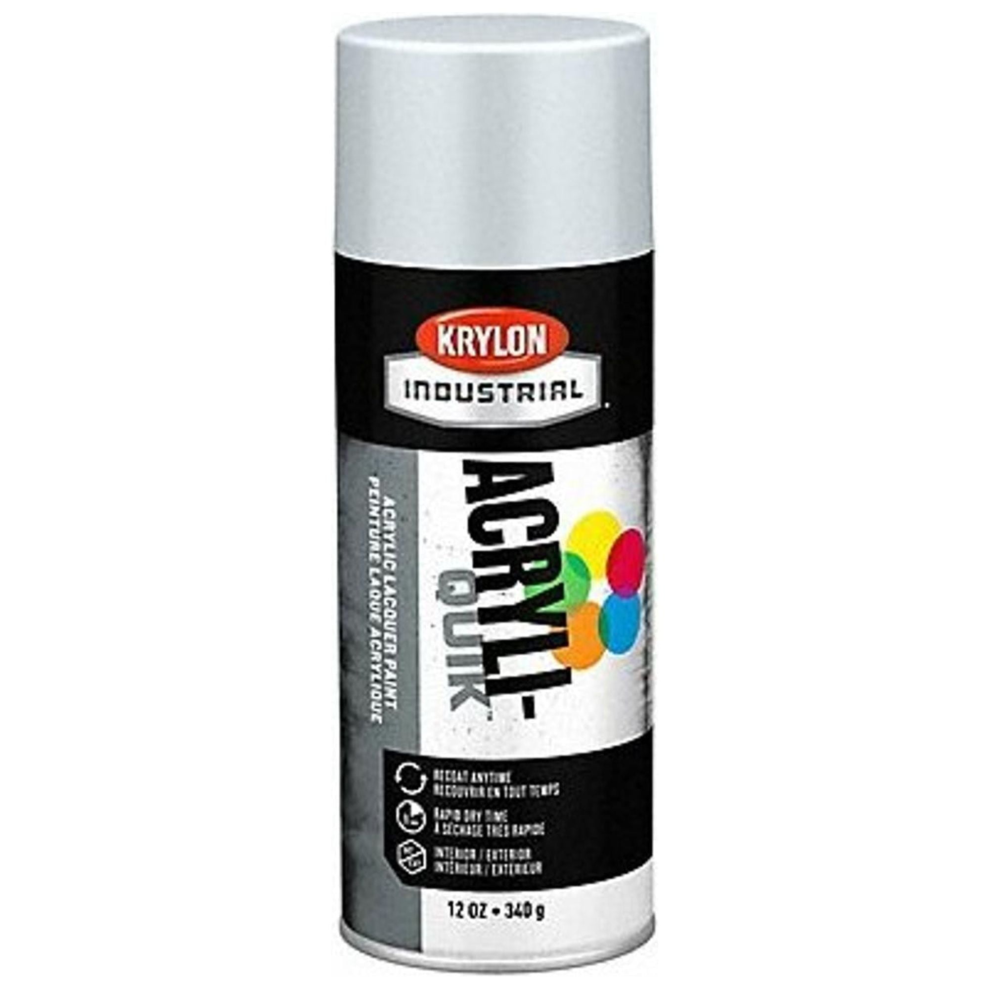 Krylon Industrial Spray Paint,Pewter Gray,Gloss K01606A07 - Walmart.com
