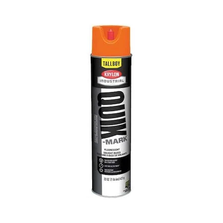 Krylon Industrial T03702007 Inverted Marking Paint, 22 Oz., Fluorescent ...