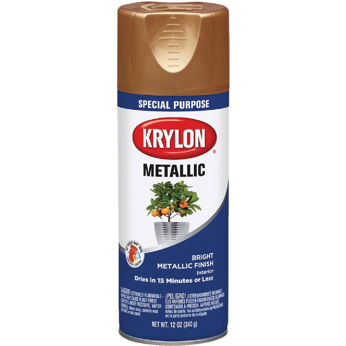 Krylon K01709T Copper Metallic 12 oz Spray Paint - Walmart.com