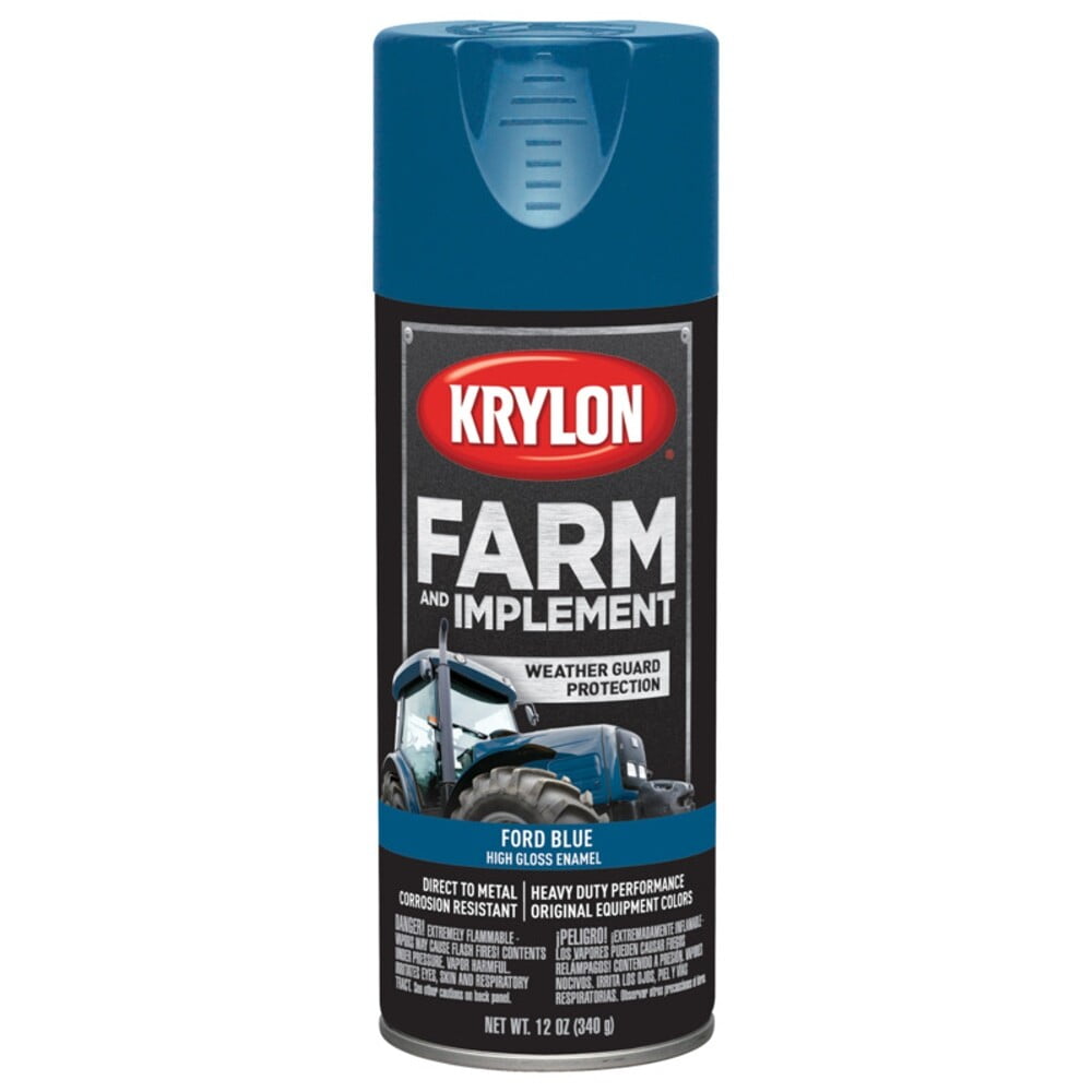 Krylon K01936000 Farm & Implement Ford Blue Spray Paint 12 Ounce (Case ...