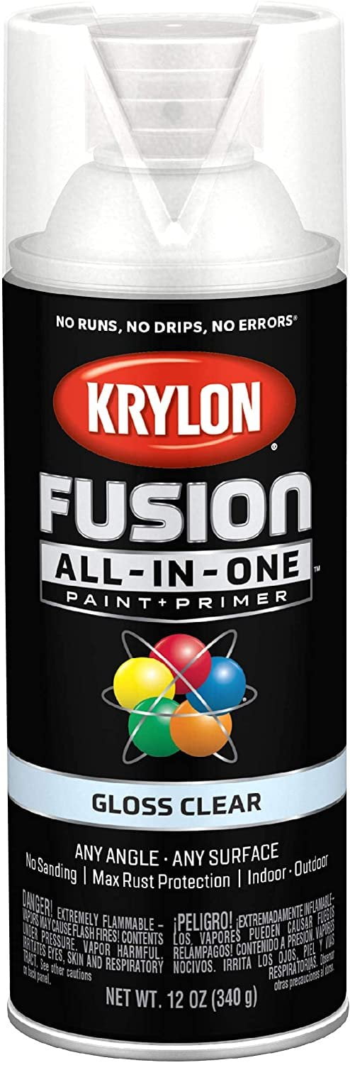 Krylon K02705007 Fusion All-In-One Spray Paint for Indoor/Outdoor Use ...