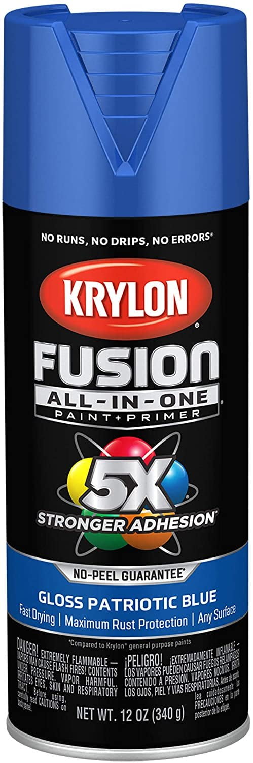 Krylon K02716007 Fusion All-In-One Spray Paint for Indoor/Outdoor Use ...