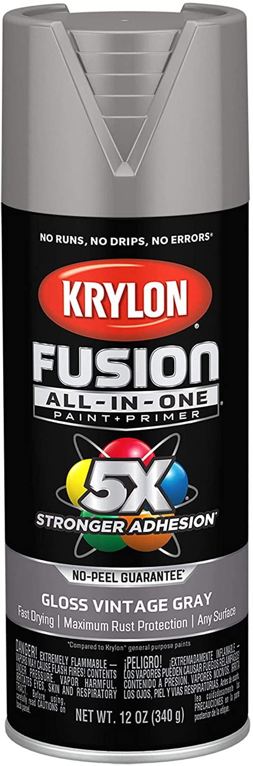 Krylon K02726007 Fusion All-In-One Spray Paint for Indoor/Outdoor Use ...